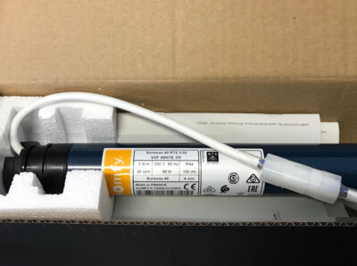 Somfy RTS Sonesse 40 3/30 motor with inline connector-needs Remote ...