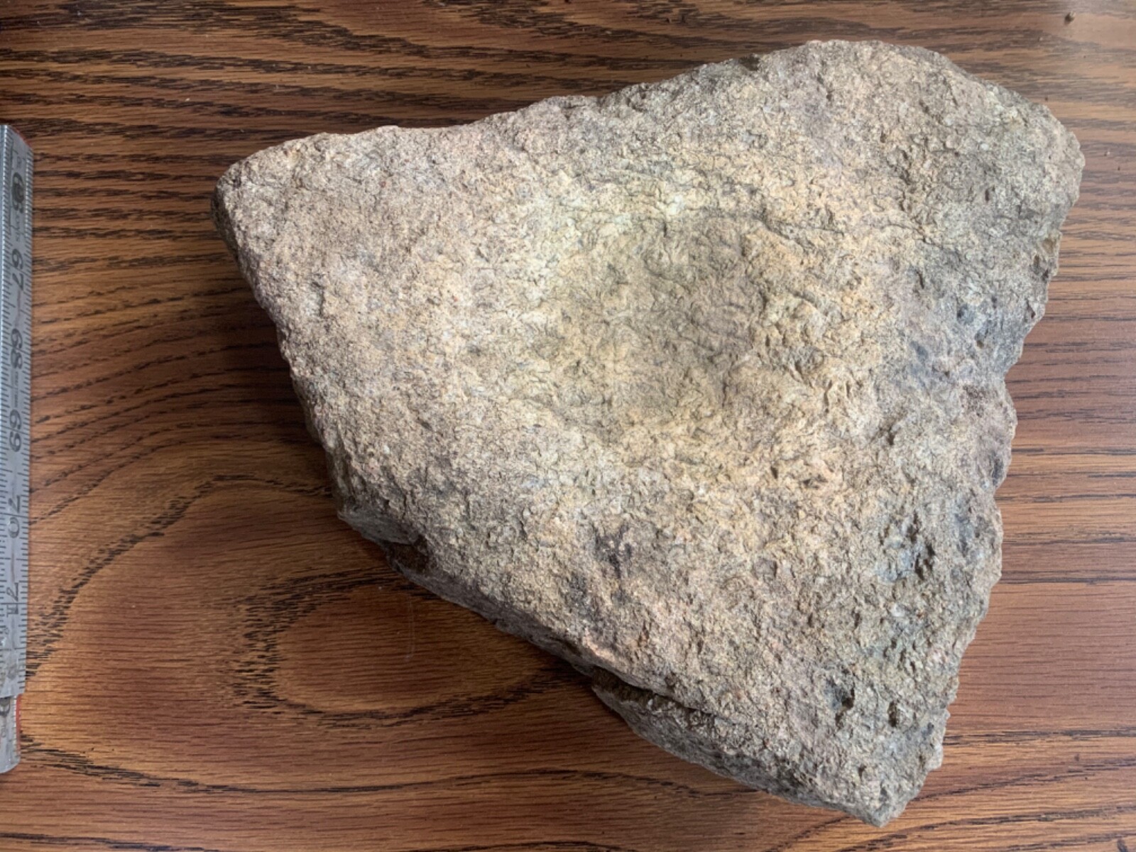 Native American Indian Nutting Grinding Pitted Cup/Nutting Stone ...