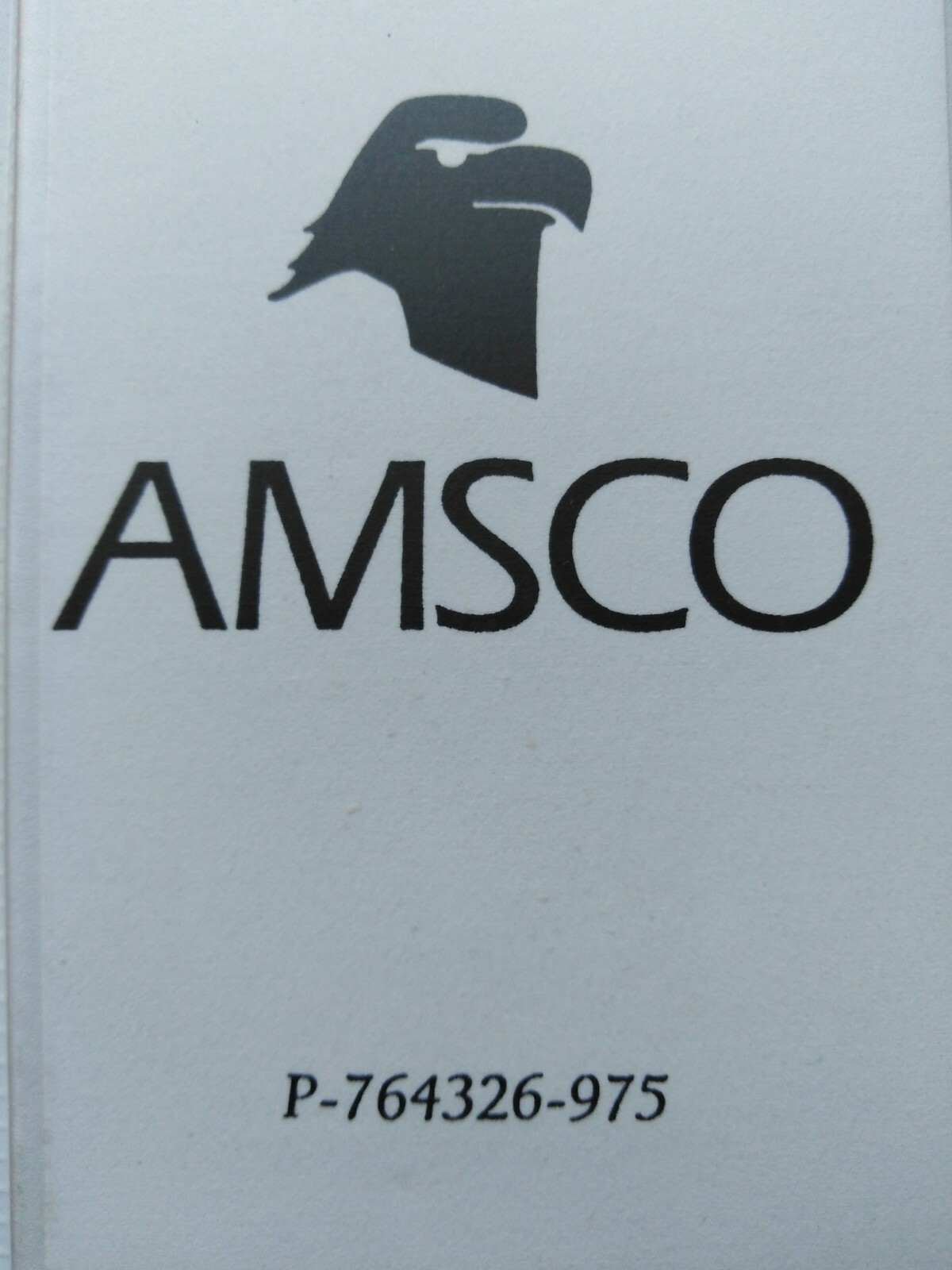 AMSCO / STERIS STERILIZER / AERATOR EAGLE 3017 TECHNICAL MANUAL ...