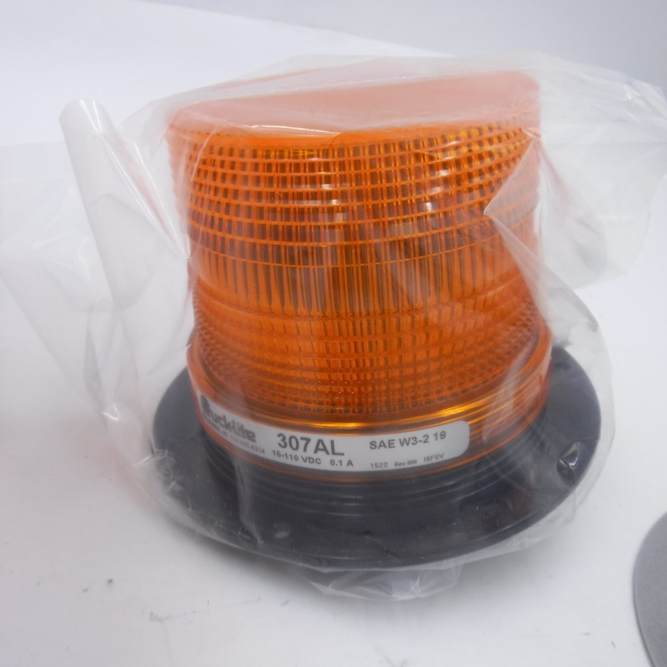 Truck-Lite The Guardian, Signal Stat, Low Profile LED Beacon, Amber ...