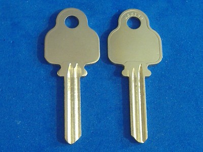 TWO KEY BLANKS FIT MEDECO LOCKS ILCO #1543 NICKEL SILVER LEVEL 2 5-PIN ...
