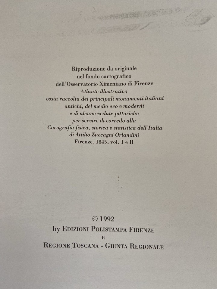 ITALY Monuments - 1832 Antique Print Engraving Official Reproduction ...