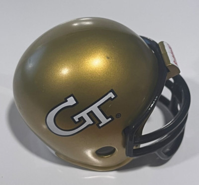 Riddell pocket pro football helmet Georgia Tech Yellow Jackets ...