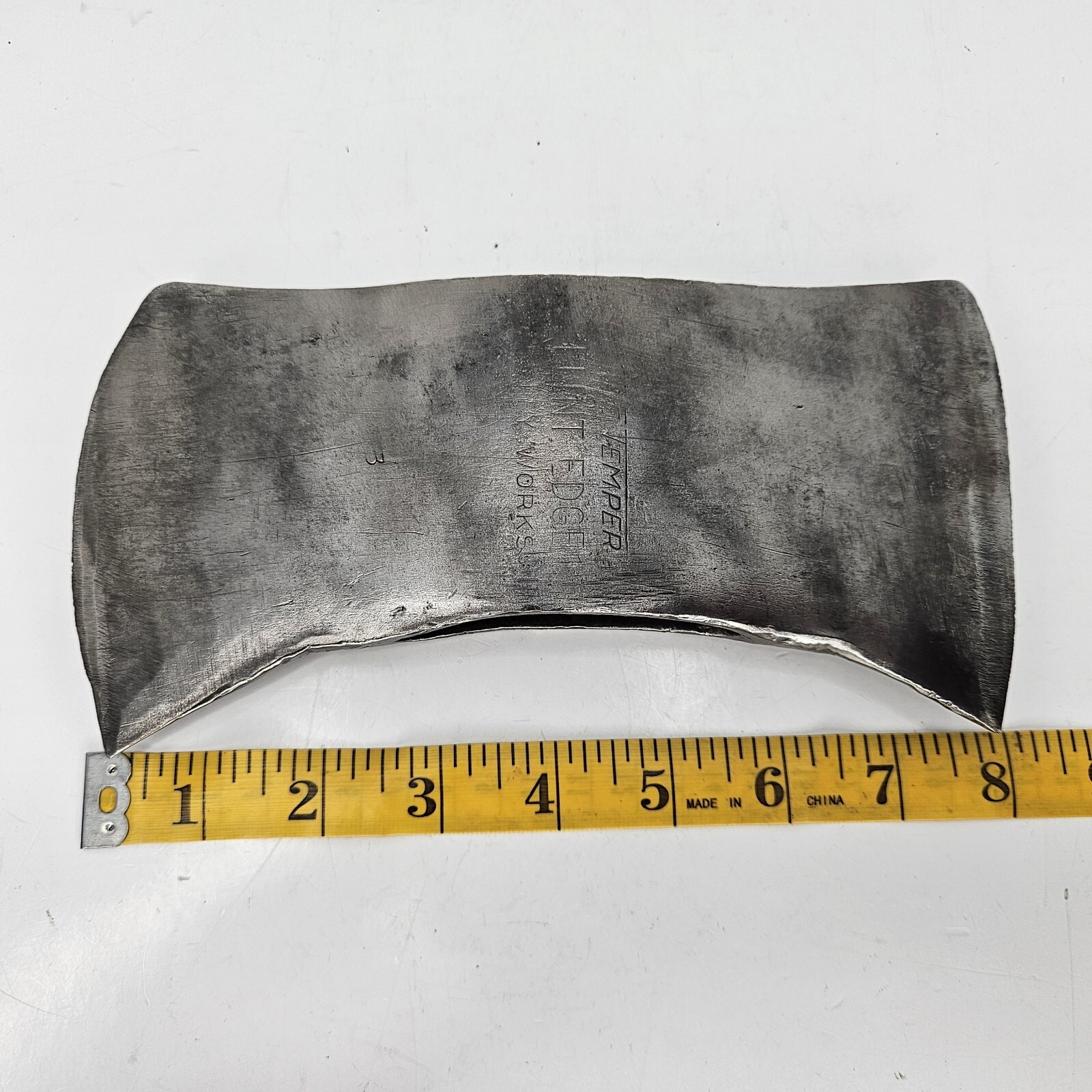 Vintage True Temper Flint Edge Kelly Works Double Bit Axe Head 3 Stamp ...