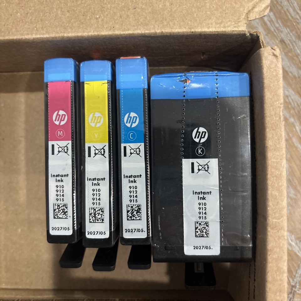 OEM HP 910 912 914 915 Black Cyan Yellow Magenta Genuine Read ...