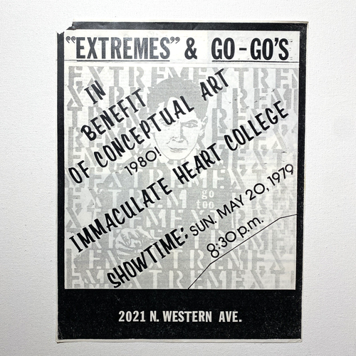 “EXTREMES” & GO-GO’S Poster Flyer 1979 Original PUNK RARE | eBay