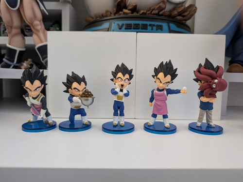 Prince Vegeta World Collectible Figure WCF set of 5 NO BOXES Dragon ...