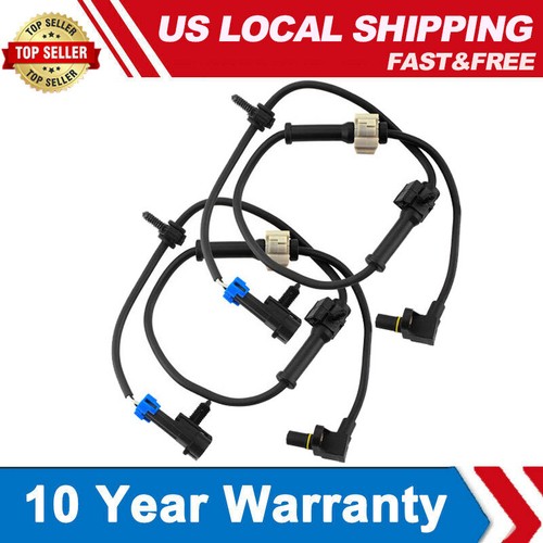 4x4 Front Wheel Speed ABS Sensor Set For Sierra Chevy Silverado ...