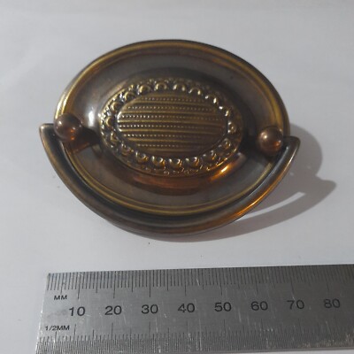 8 X Victorian Style Oval Plate Handles 3" O.1628 | eBay UK