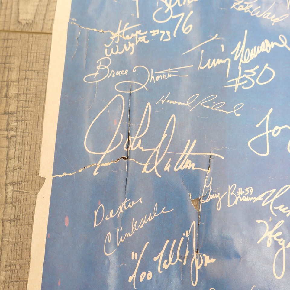 McDonald’s 1981 Dallas Cowboys Poster Tom Landry 24x36 !!! | eBay