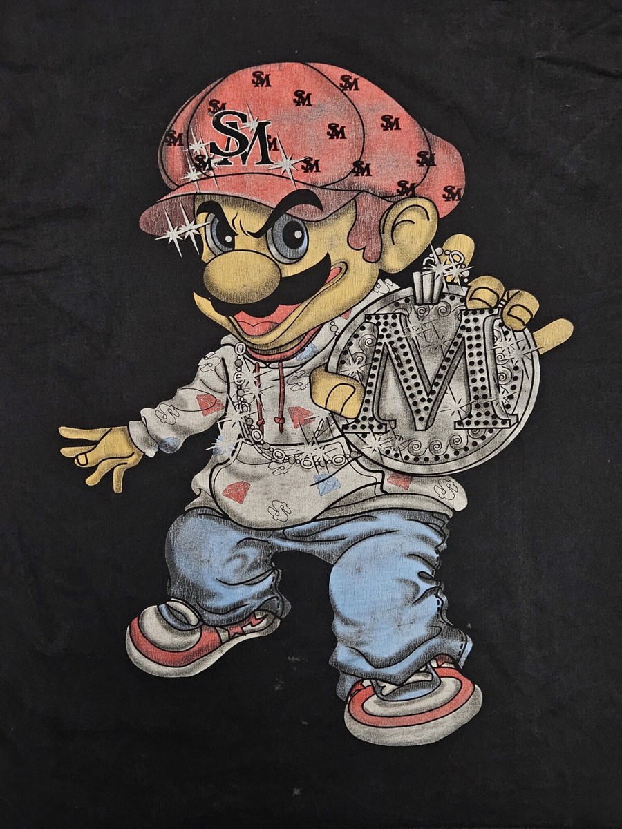 Mario Gangster Drawing