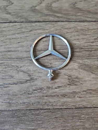 Mercedes-Benz OEM Chrome Metal 3" Front Hood Ornament Emblem / Badge | eBay