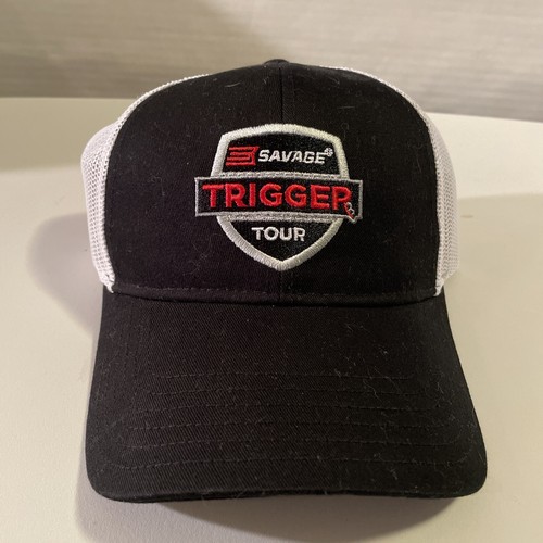 Savage Trigger Tour Hat Snapback Trucker Cap Hunting Rifle | eBay