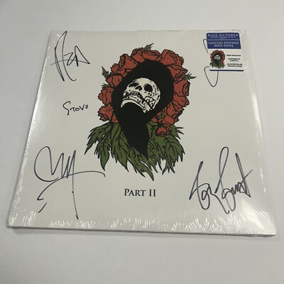 *SIGNED* Blue October - Spinning The Truth Around Part II BLUE vinyl ...