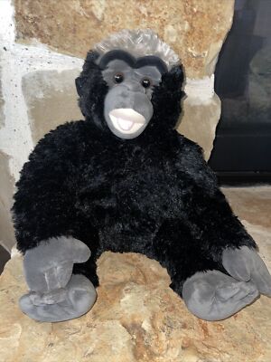 Build A Bear Western Silverback LowLand Gorilla 15" Monkey Plush Zoo ...