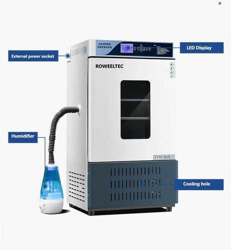 50L LAB Humidity Chamber Temp. & Humidity Incubator Lab Medicine Assay ...