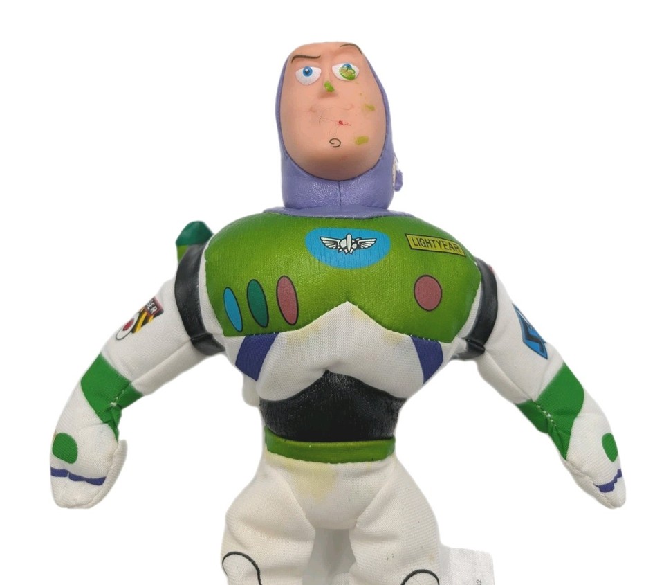 Toy Story Buzz Lightyear Plush Disney Store 1990s Soft Doll Vintage ...