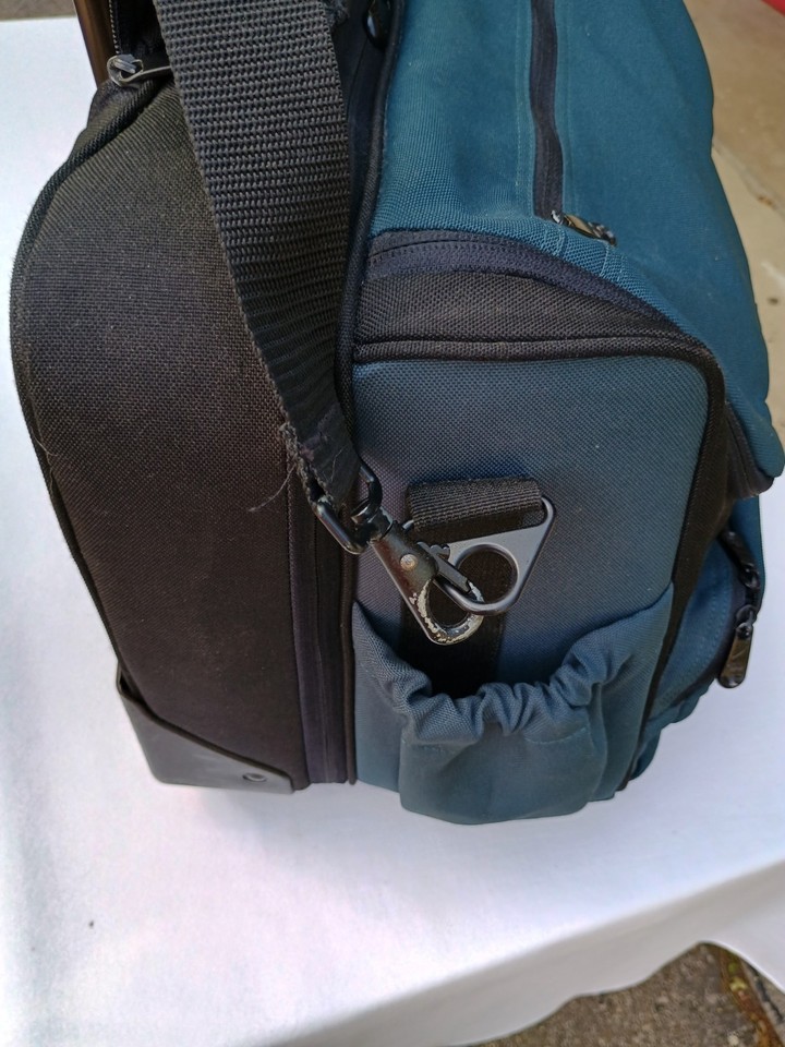 Rick Steves Mini Rolling Carry On Travel Bag Suitcase Luggage Blue ...