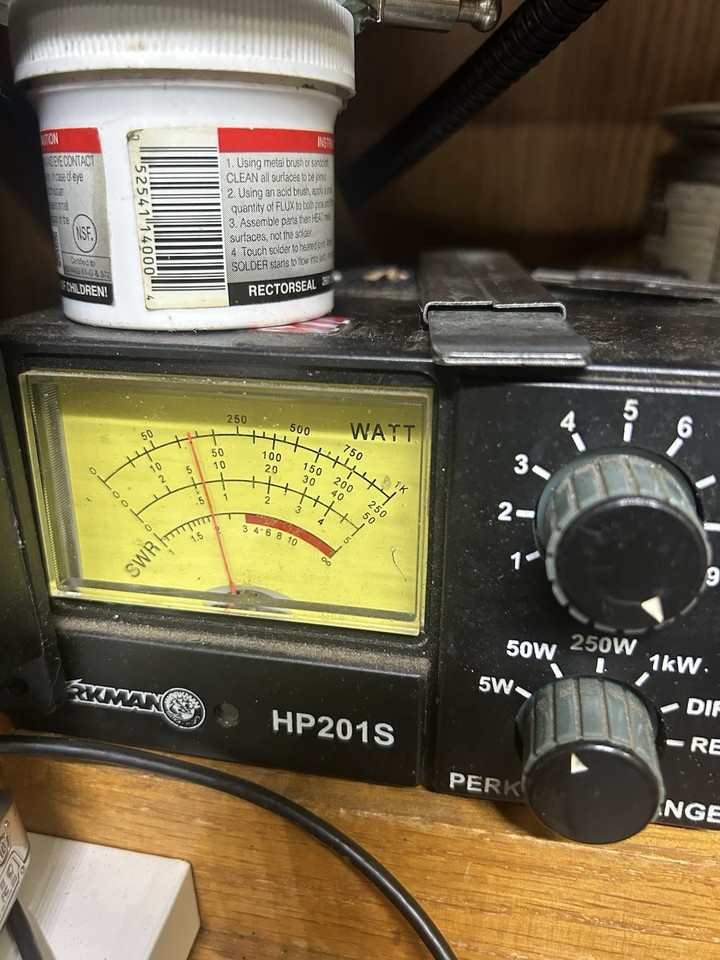 GALAXY DX-949 AM/SSB Peaked And Tuned With Astatic 636L Mic, PWR cord ...