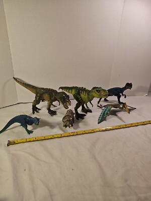 Dinosaur Posable Figure Lot of 6 High End Very Detailed Jurassic | eBay