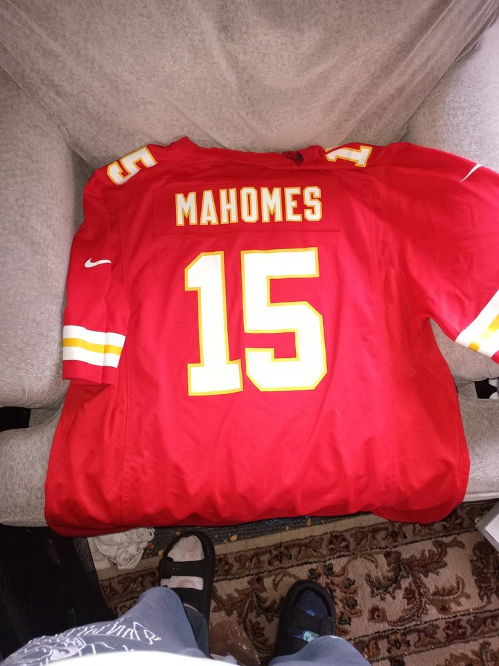 Red Patrick Mahomes NFL XXL Nike jersey in good condition | eBay