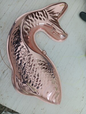 Jumping Fish Mold Aluminum Copper Wall Decor Hong Kong Vintage AHC | eBay