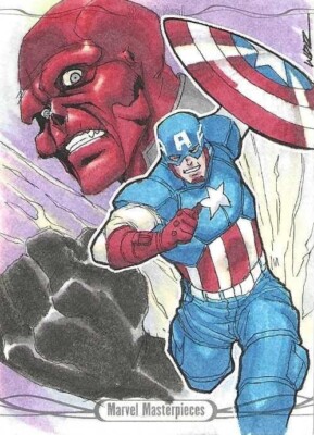 2016 Marvel Masterpieces Sketch - Walter Rice! | eBay