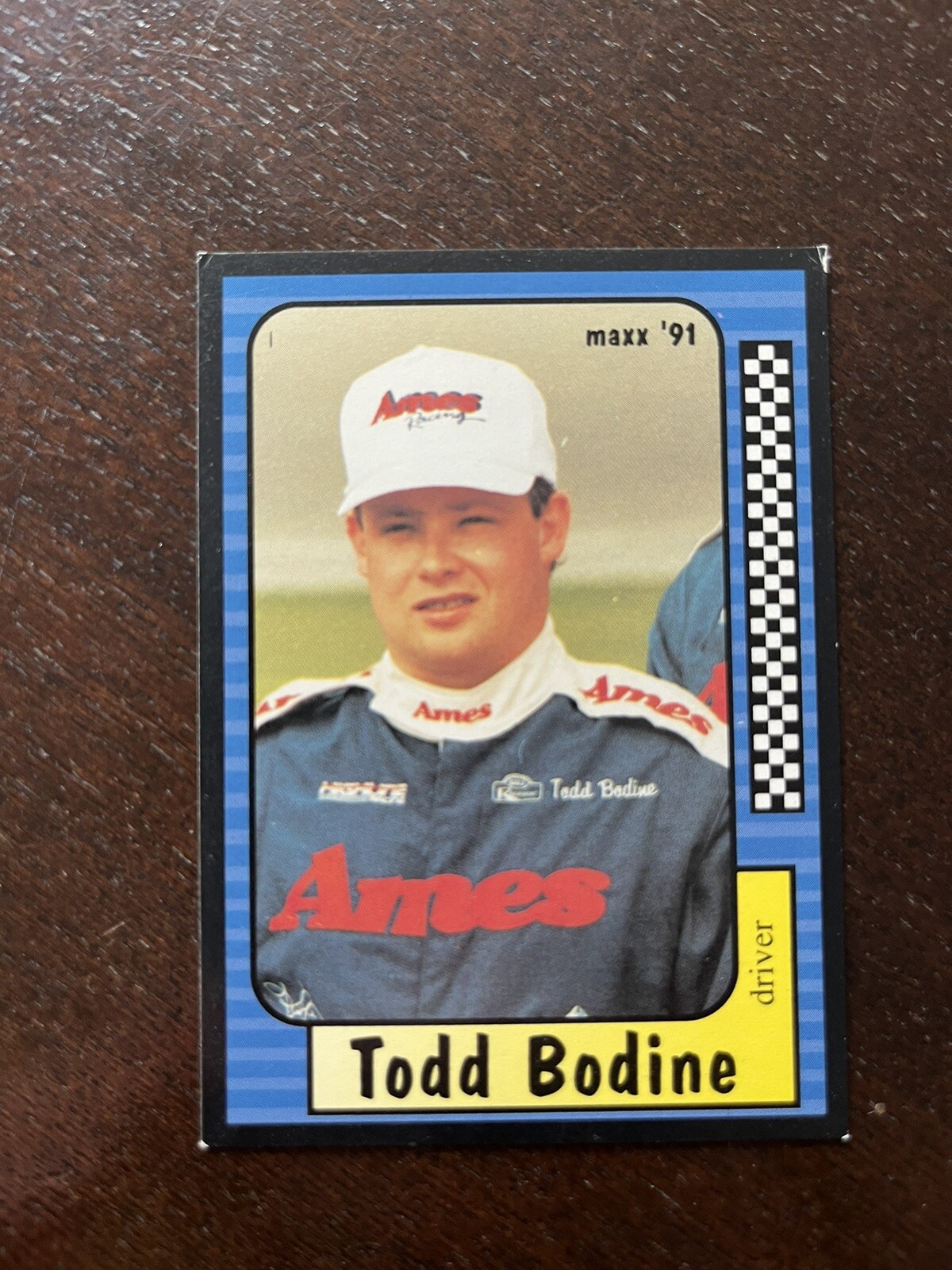Todd Bodine 1991 Maxx #203 of 240 NASCAR driver card | eBay