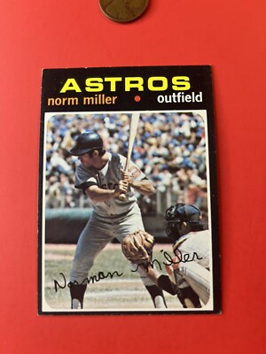 1971 Topps - #18 Norm Miller EX | eBay