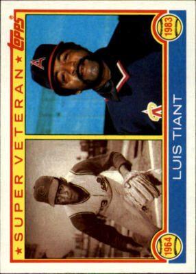 1983 Topps #179 Luis Tiant SV | eBay