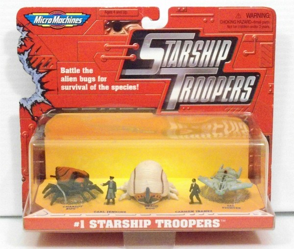 Galoob Micro Machines #1 Starship Troopers Chariot Bug Brainbug Tac ...