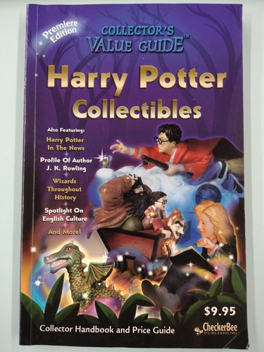 HARRY POTTER COLLECTOR'S VALUE GUIDE 2000 Premiere Edition Checkerbee ...
