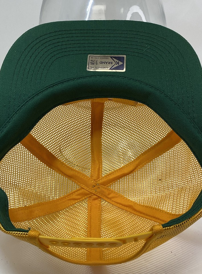 Vintage Dekalb Seed Full Mesh Snapback K Brand Made USA Patch Farm Hat ...