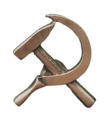 Hammer and Sickle Handmade From English Pewter Lapel Pin Badge | eBay