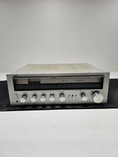 JVC R-S5 Stereo Receiver Vintage Silver FM AM Receiver Fully Working ...