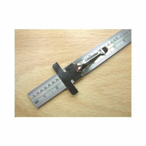 6 inch Stainless steel rule with pocket clip Expotools 74009 | eBay