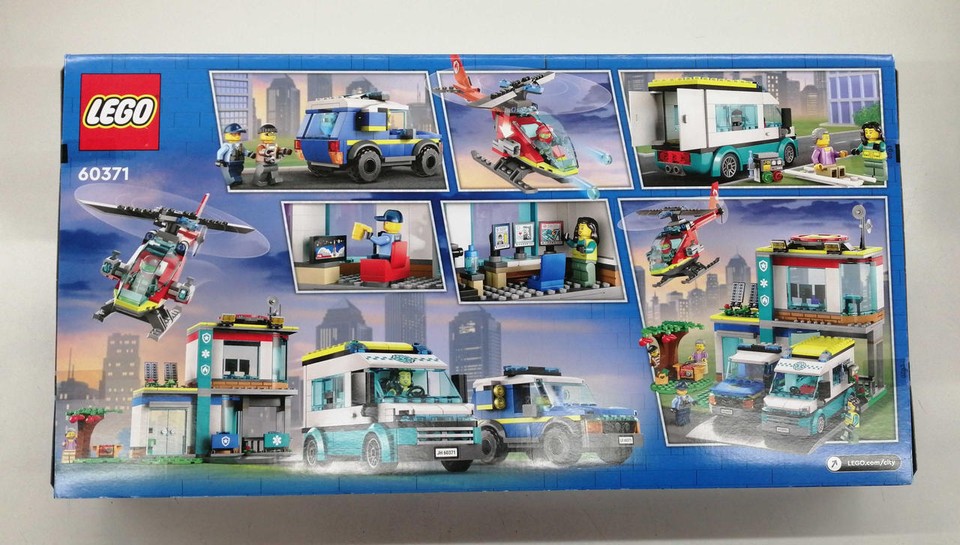 Lego City 60371 Emergency Dispatch Headquarters | eBay