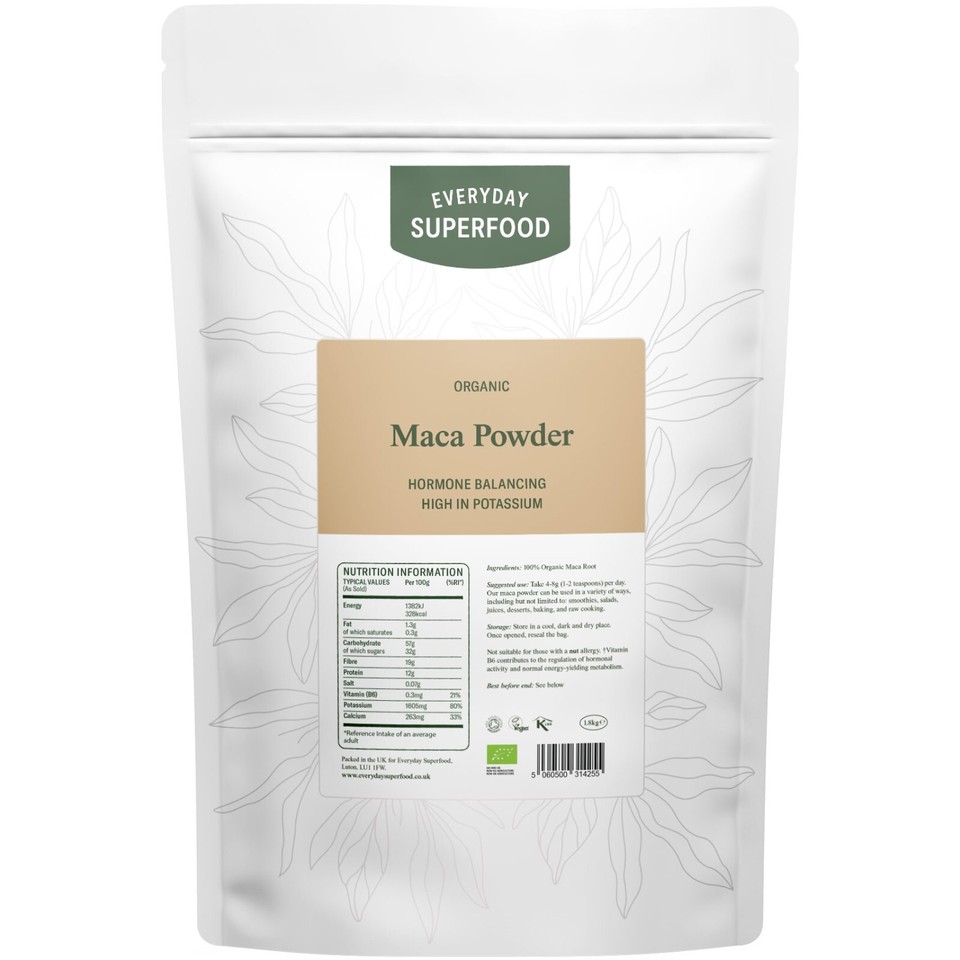 Organic Maca Powder Raw Premium Pure Keto Maca Root Powder Ingredient ...