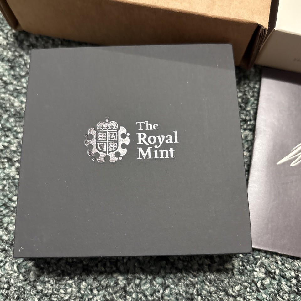 2020 Royal Mint Silver 2oz Proof Coin Box & COA The Three Graces - NO ...