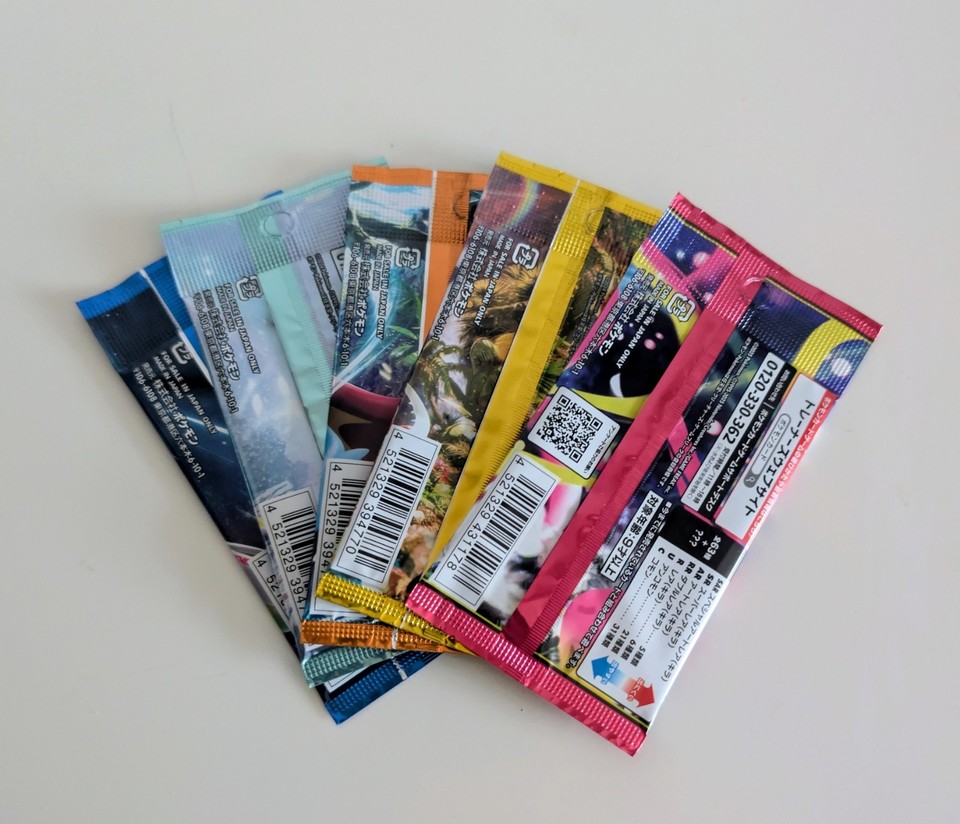 5 x Different Japanese Pokémon Booster Packs Pokemon Cards Sealed | eBay UK