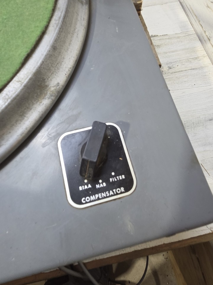 Gates Cb-500 Transcription Turntable M5235, Compensator Micro-trak 306 ...