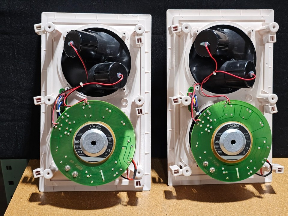 PSB CW260 BIPOLE/DIPOLE IN WALL SURROUND SPEAKERS (PAIR) - WHITE | eBay