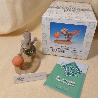 Charming Tails Follow the Bouncing Ball Squirrel playing Basketball Ltd ...
