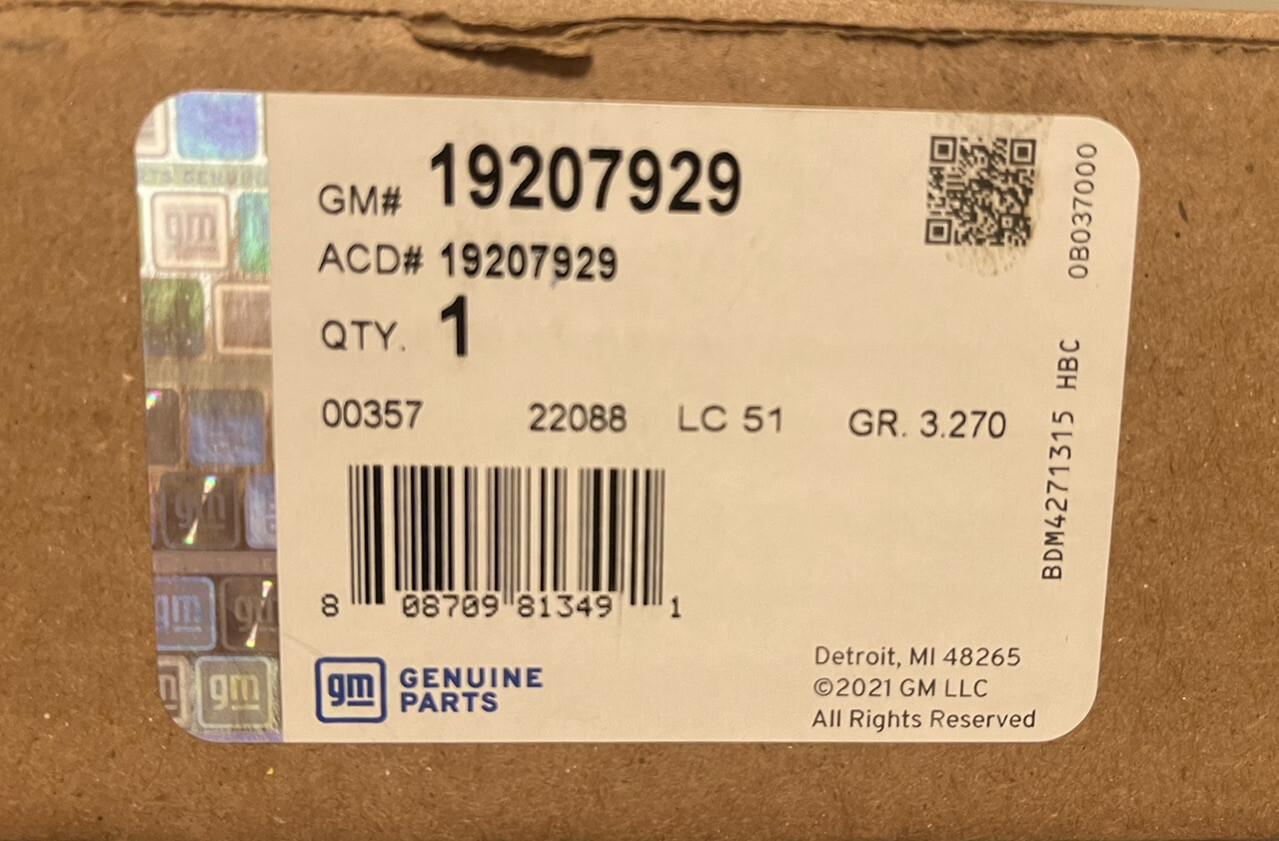 Acdelco 19207929 Gasket Kit Intake Manifold LT | eBay