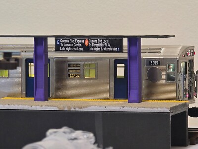 NYC MTA subway station set subway signs O scale Mth or lionel | eBay