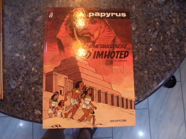 belle eo papyrus la metamorphose d'imhotep | eBay