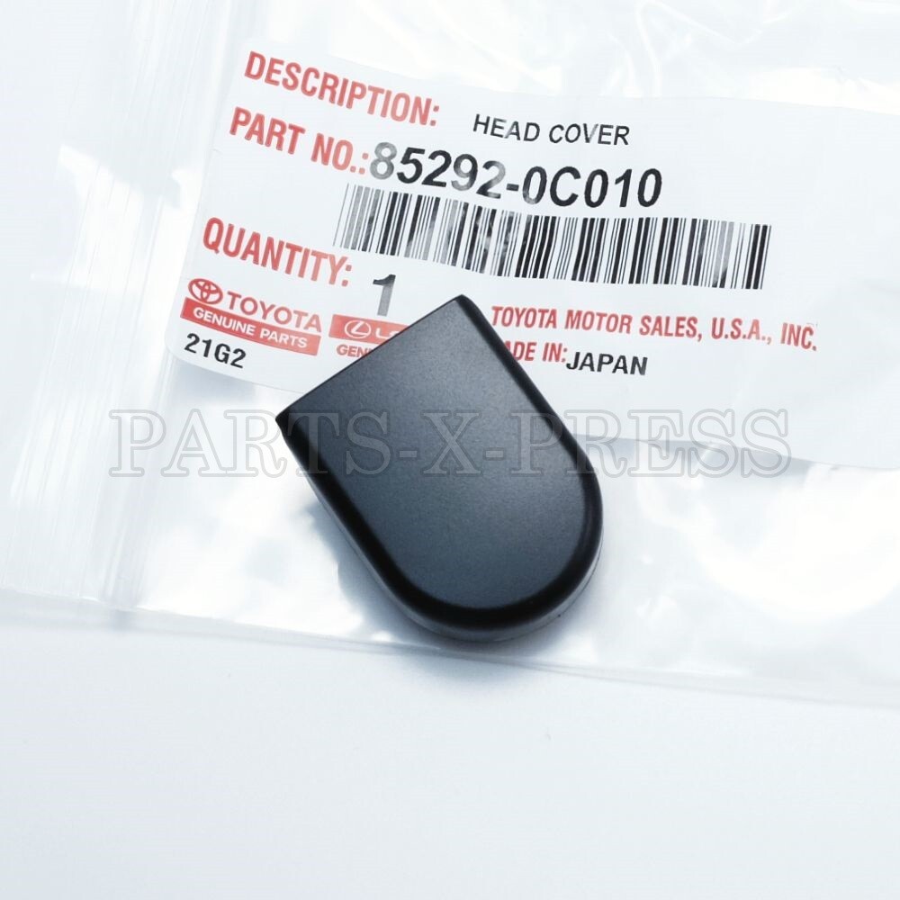 New OEM TOYOTA SEQUOIA 2008-2022 Rear Wiper Arm Nut Black Cover Cap ...