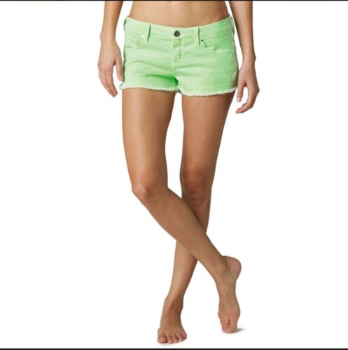 Fox Women's Outshine Cutoff Shorts Green Size 1 | eBay
