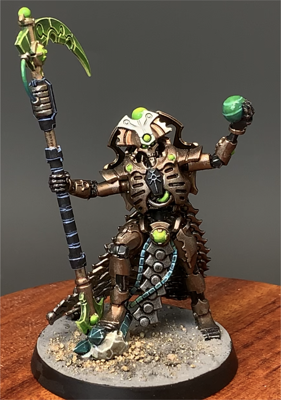 Overlord Necrons Warhammer 40k pro Painted Xenos Army Games Workshop ...