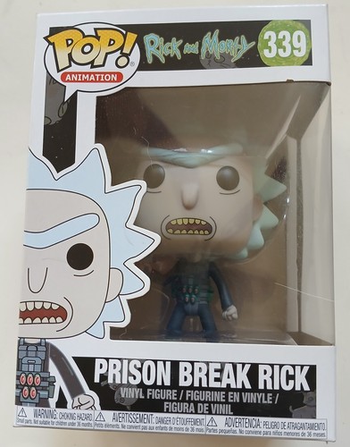 Funko Pop! Rick and Morty: Prison Break Rick #339 MIB | eBay